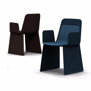 Layer Upholstered chair by Viccarbe | Classicdesign.it