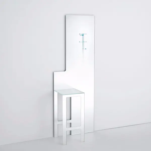 Mirror Stool by Glas Italia | Classicdesign.it
