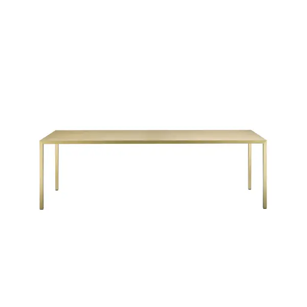 Tense Material Table_Brass by MDF Italia | Classicdesign.it