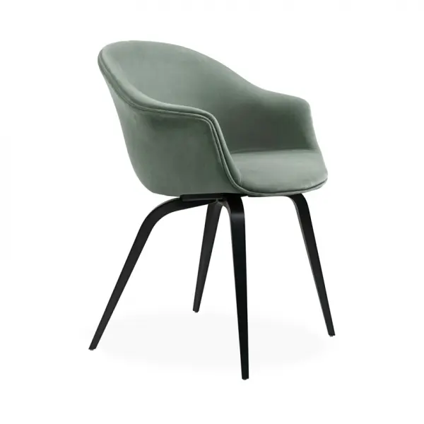 Bat Dining Chair wood by Gubi | Classicdesign.it