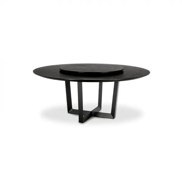 Bolero Table with Lazy Susan by Poltrona Frau | Classicdesign.it